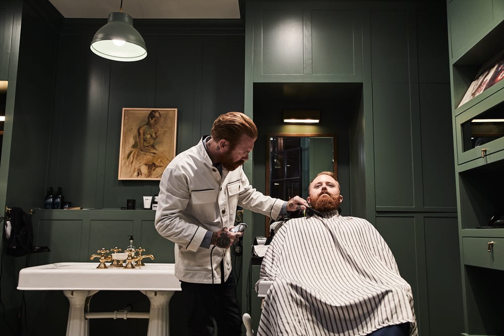 Downtown Dallas Hotel Barber Shop | The Adolphus Hotel